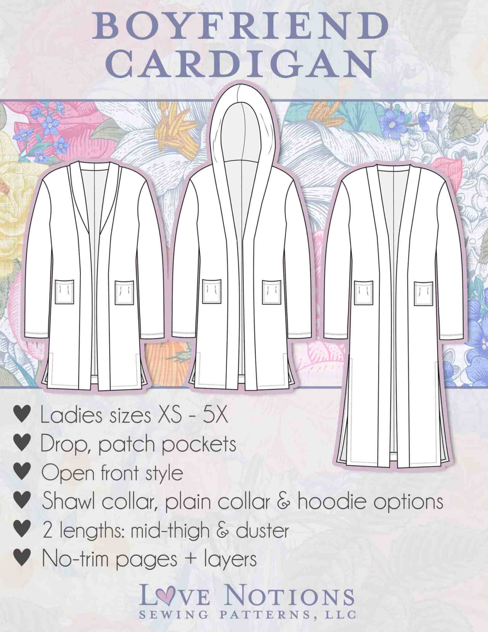 The 5 Love Notions Patterns I’m Sewing This Fall