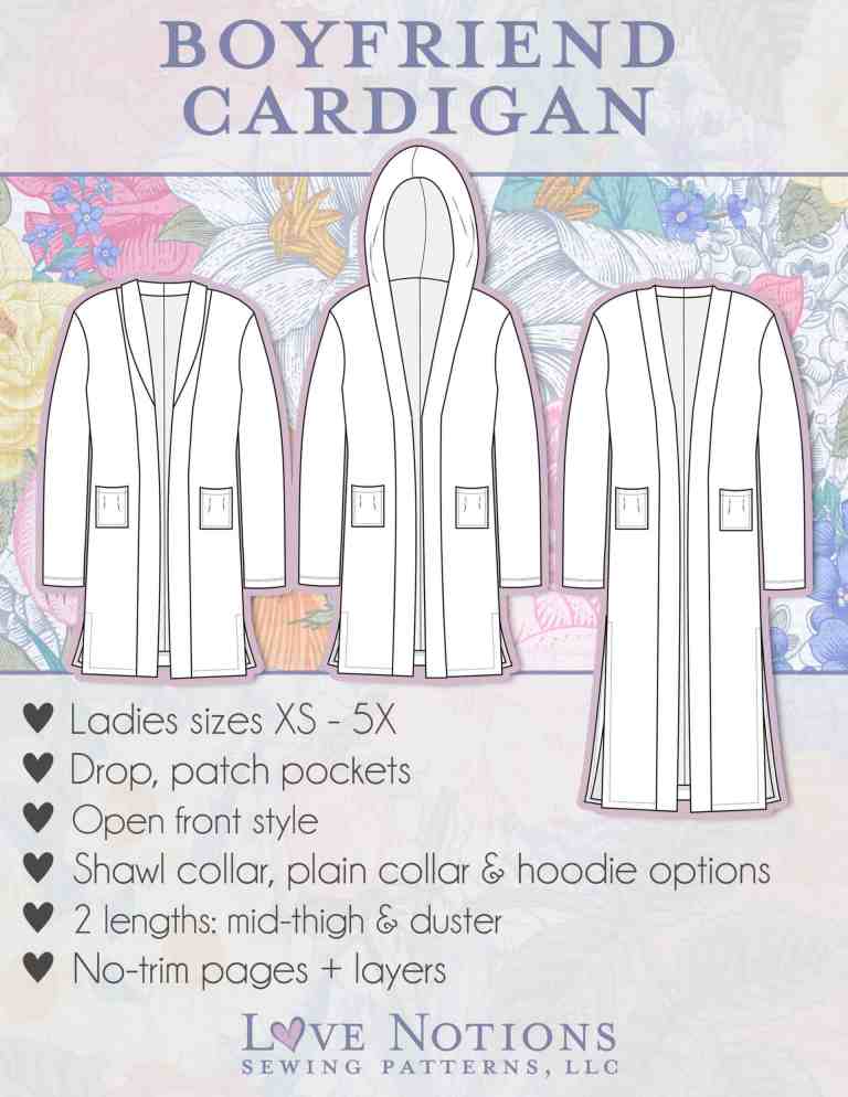 The 5 Love Notions Patterns I’m Sewing This Fall