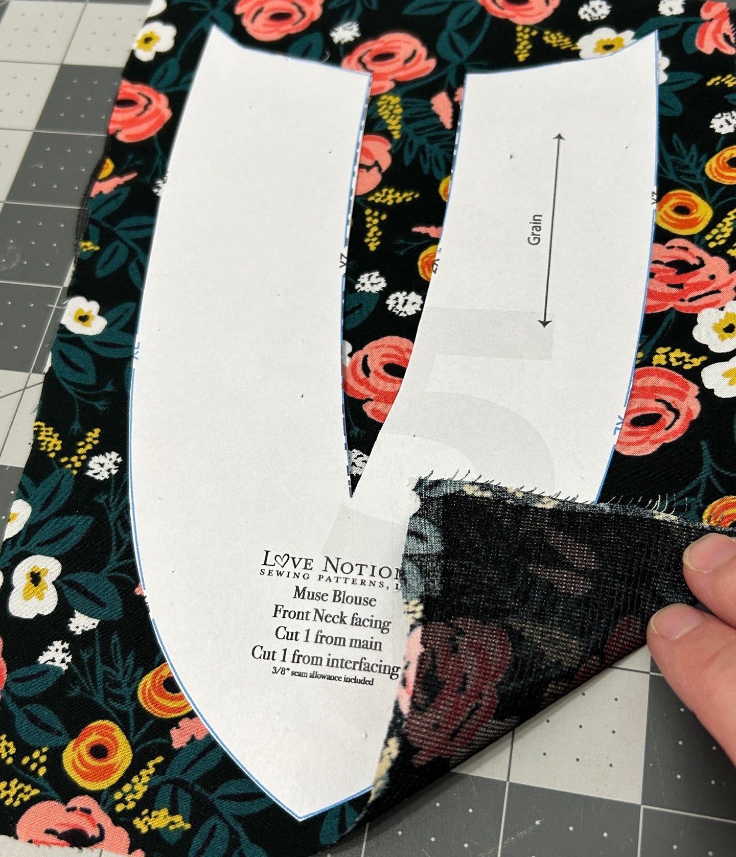 Meet Your Muse~ A New Timeless Blouse Pattern From Love Notions